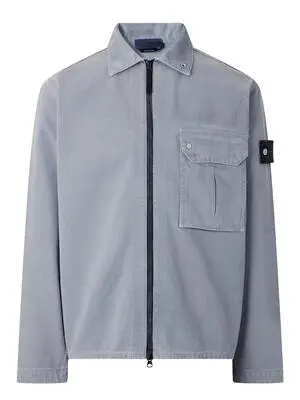 STONE ISLAND DENIM Corroded Bull Denim-TC Overshirt
