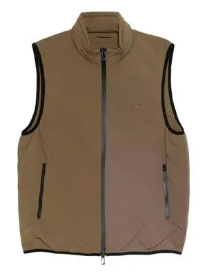 EMPORIO ARMANI Chevron Quilt Essential Gilet