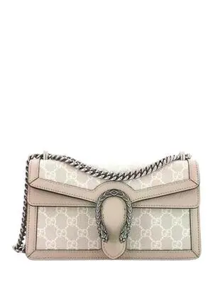GUCCI Dionysus Bag Gg Coated Canvas With Leather Small Shoulder Bag