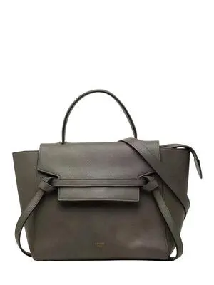 CELINE 2017 Micro Grained Calfskin Belt Bag Satchel