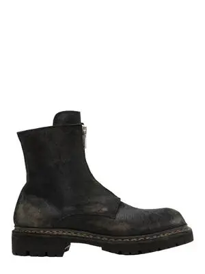 GUIDI Guidi Front Zipped Ankle Boots
