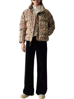 NAPAPIJRI Glane Abstract-print Puffer Jacket