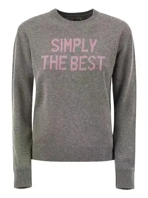 MC2 SAINT BARTH New Queen Crewneck Sweater Grey