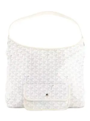 GOYARD Boheme Coated Canvas Hobo Bag