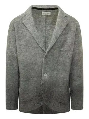SANFREDI Gradient-effect Single-breasted Jacket