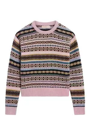 &DAUGHTER Sligo Slim Fair Isle Sweater