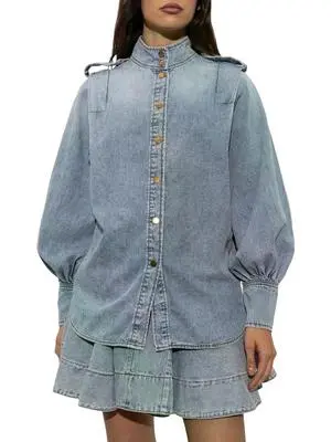 Zimmermann Denim Utility Shirt - Blue