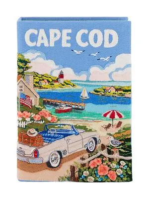OLYMPIA LE-TAN Cape Cod Book Clutch