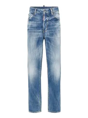 DSQUARED2 Light Vintage Wash Boston Jeans