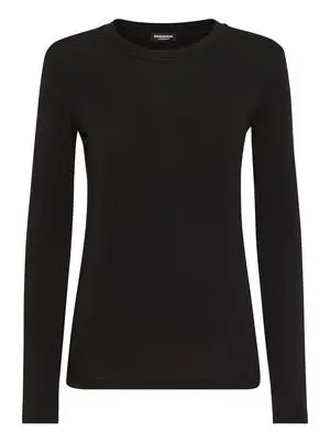 DSQUARED2 D2 Underwear Tulle Long Sleeves T-Shirt