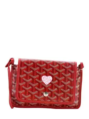 Goyard Plumet Clutch Wallet Printed Coated Canvas Crossbody Bag Multicolour
