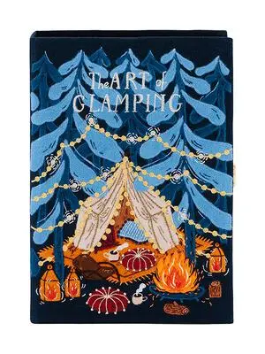 OLYMPIA LE-TAN The Art Of Camping Book Clutch