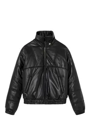 GIMAGUAS Long-sleeved Leather Jacket