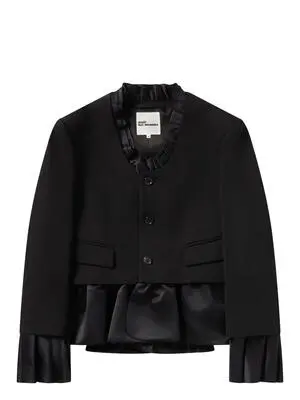 COMME DES GARÇONS Ruffle-Trim Blazer
