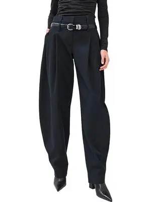 BRANDON MAXWELL Pleated Balloon Pants