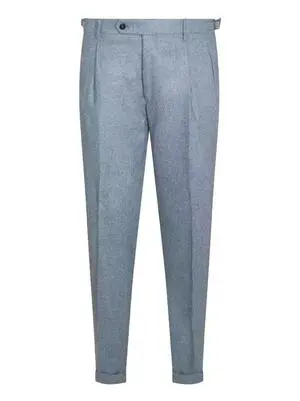 BERWICH Pleated Wool Trousers