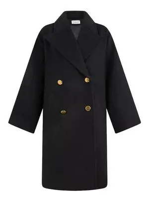 P.a.r.o.s.h Double-breasted Coat Black