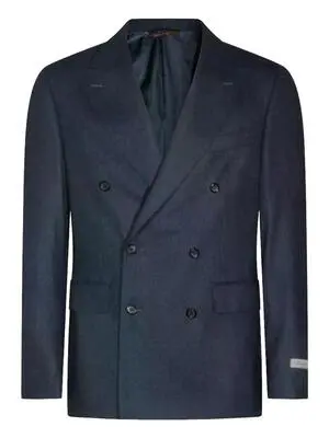 CANALI Double-breasted Wool Suit