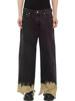 44 LABEL GROUP Dmth Bleach-effect Raw-cut Jeans