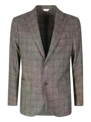 BOGLIOLI Prince Of Wales-check Blazer