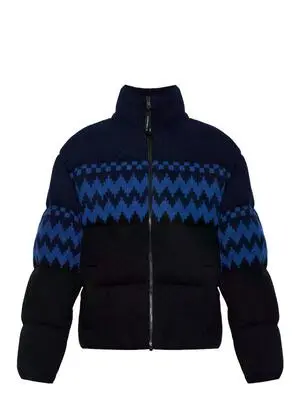 Canada Goose Fallon Chevron-knit Jacket - Black
