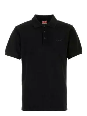 KENZO Logo-detail Slim-fit Polo Shirt
