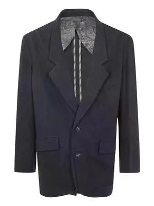 ZIGGY CHEN Raw-edge Blazer