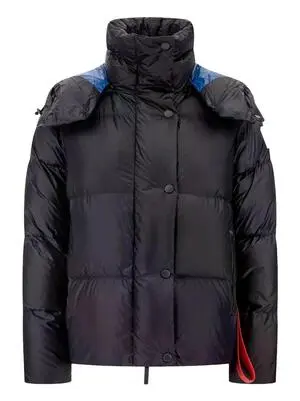 AFTER/LABEL Kipnuk Quilted Hooded Jacket Blue