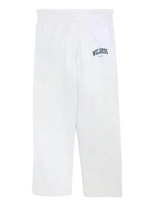 Sporty & Rich Wellness Logo-print Track Pants - Grey