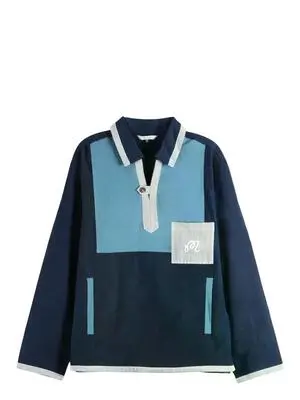 MALBON Repair Patchwork Sweater