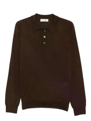 LANVIN Long-sleeve Polo Shirt