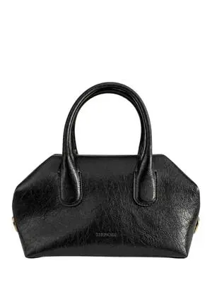 THEMOIRE Themoiré Talia Double-handle Vegan Leather Handbag