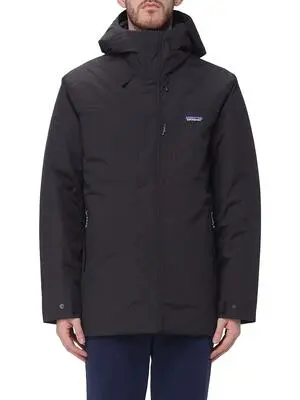 Patagonia Hooded Waterproof Recycled Nylon Parka Black