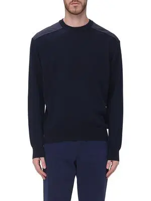 PAUL & SHARK Crewneck Jumper In Pure Merino Wool With Ribbed Trims