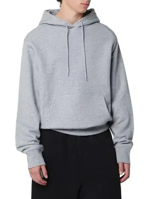 ENTIRE STUDIOS Oversized Cotton Hoodie With Kangaroo Pocket Grey 1