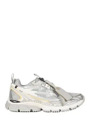 OFF-WHITE Be Right Back Low-top Sneakers In Mesh With Notched Sole