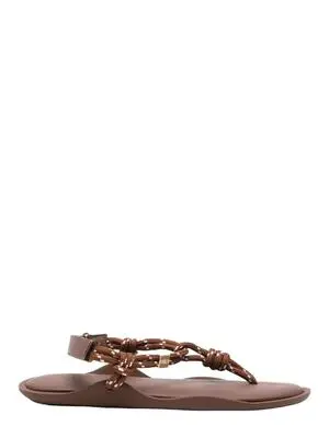 Flowze Heeled Sandal Brown