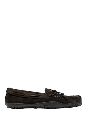 BUTTERO® Suede Boat Shoes With Vibram Rubber Sole