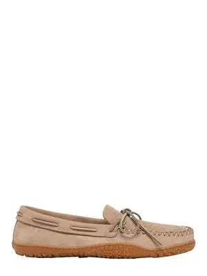 BUTTERO® Suede Boat Shoes With Vibram Sole And Thread Stitching