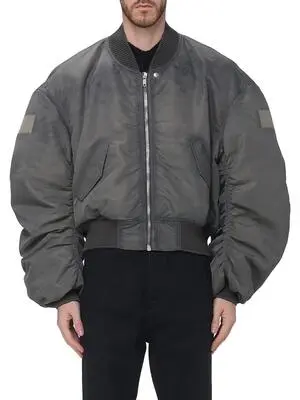 RICK OWENS Oversized Water-repellent Padded Nylon Bomber Jacket With Zip Closure