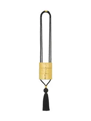 Saint Laurent Evening Opium Micro Minaudiere In Metal - Black