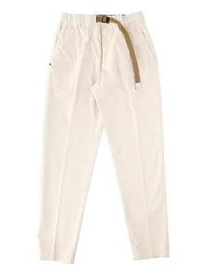 WHITE SAND White Sand Sand Trousers For Men In Cotton-Lyocell Stretch Blend