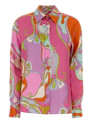 EMILIO PUCCI Emilio Pucci Printed Silk Shirt