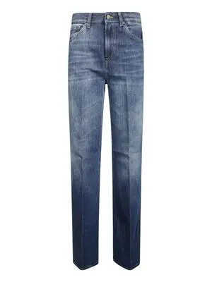 DONDUP Dondup Amber Wide-Leg 5-Pocket Jeans