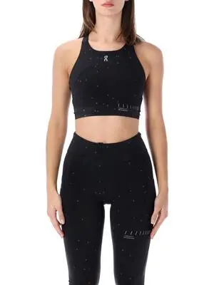ON On Running Printed Racerback Sports Crop Top