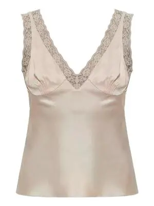 POSSE Blake Lace-trim Top