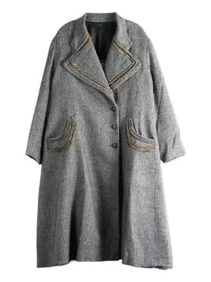 COMMUNS Button Long Coat