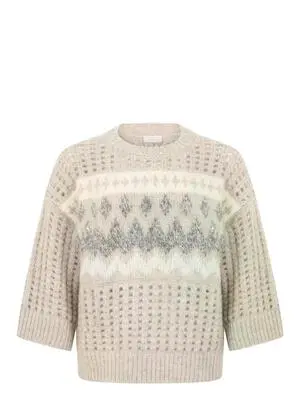 PESERICO Sequin-embellished Sweater