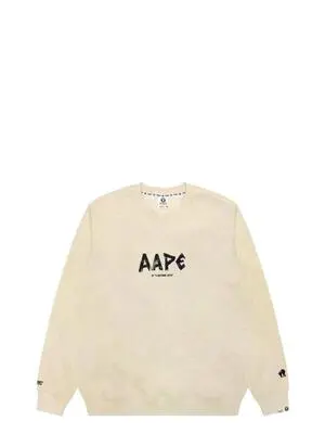 AAPE BY *A BATHING APE Aapeunvs Graphic-print Sweatshirt Neutrals
