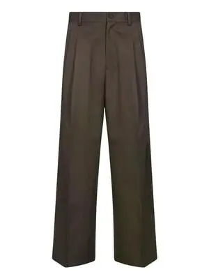 SSSTEIN Pleated Wide-leg Trousers
